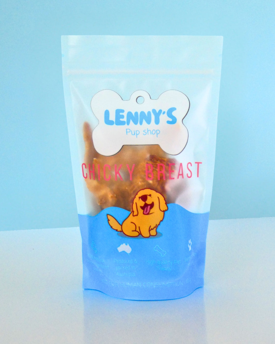 Natural Chicky Breast Dog Treats | High-Protein | Lenny's